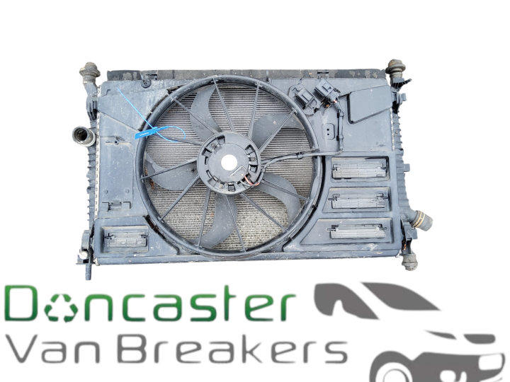 FORD TRANSIT CUSTOM 2018 2.0 EURO 6 WATER RADIATOR WITH COWL 0130308504 ...