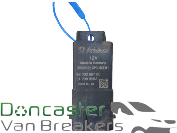 PEUGEOT BOXER / CITREON RELAY 2023 2.2 DW12 GLOW PLUG RELAY 9803299780 ...