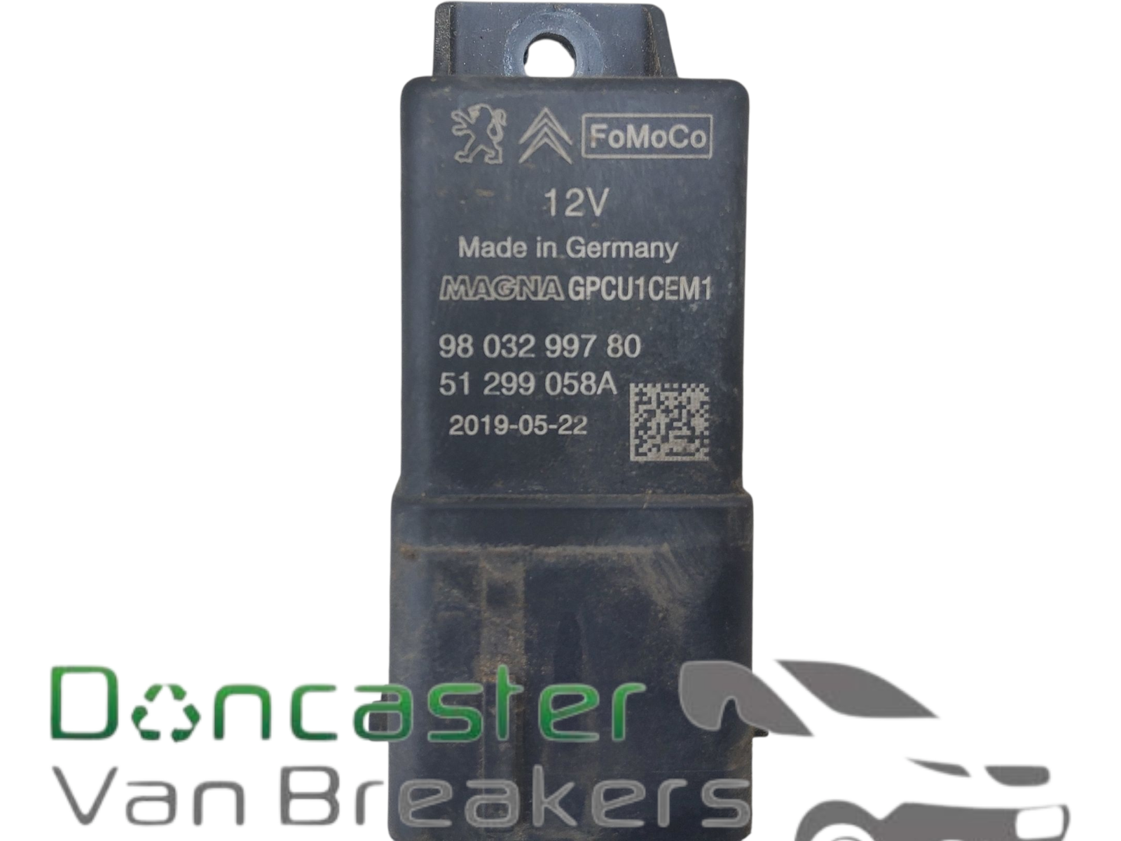 PEUGEOT BOXER / RELAY 2020 GLOW PLUG RELAY 9803299780 - Doncaster Van ...