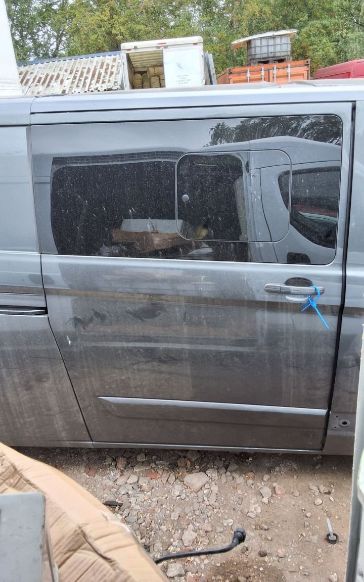 FORD TRANSIT CUSTOM 2021 FACELIFT DRIVERS SIDE LOADING DOOR GREY ...