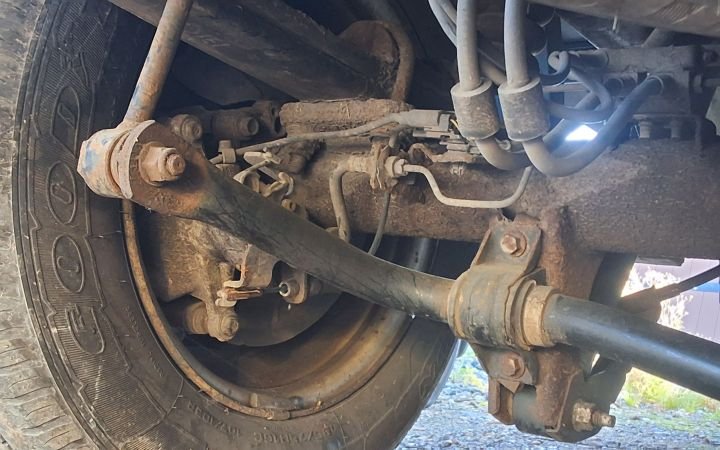 FORD TRANSIT MK9 TWIN REAR WHEEL AXLE ON COVERED 29,000 MILES (NOT ...