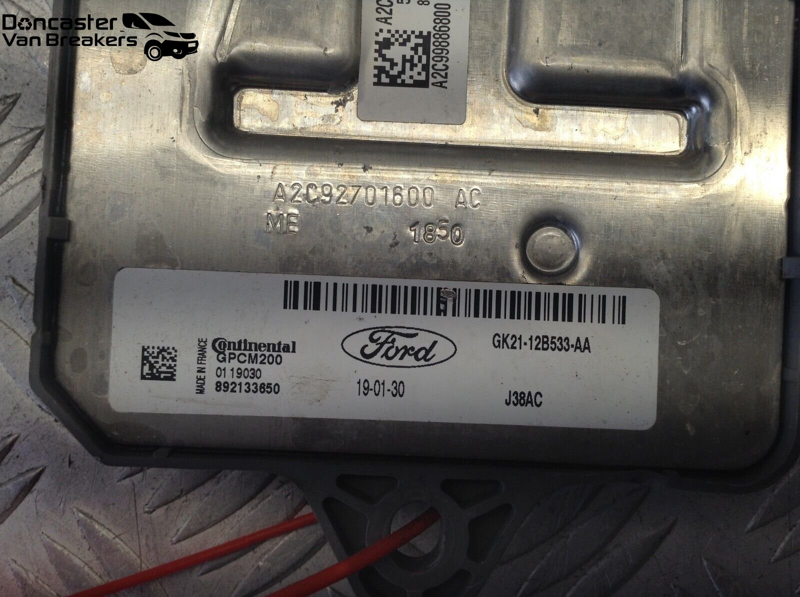 FORD TRANSIT CUSTOM 2.0 DIESEL GLOW PLUG RELAY GK2112B533AA - Doncaster ...